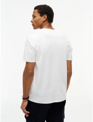 Tommy Hilfiger Signature Stripe T-shirt - Ecru