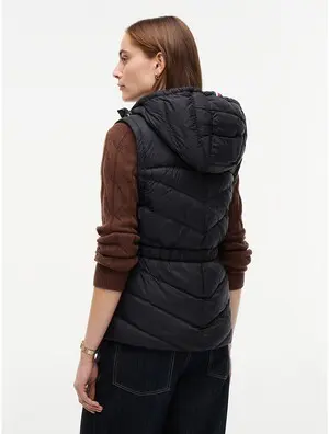 Tommy Hilfiger Lightweight Quilted Hooded Vest