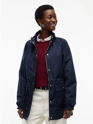 Tommy Hilfiger Water-resistant Yacht Jacket - Navy Blue