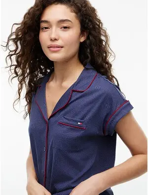 Tommy Hilfiger Shirt & Short Sleep Set