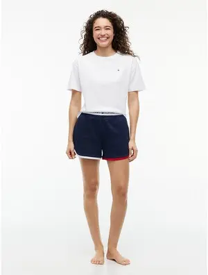 Tommy Hilfiger Terry Boxer Sleep Shorts - Sky Captain
