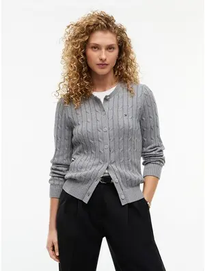 Tommy Hilfiger Ribbed Cardigans For Women