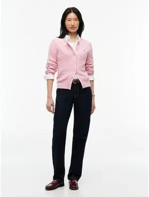 Tommy Hilfiger Cable Knit Button-up Cardigan