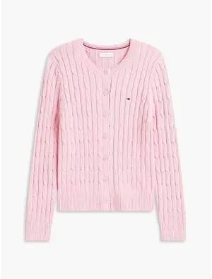 Tommy Hilfiger Cable Knit Button-up Cardigan