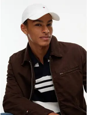 Tommy Hilfiger Flag Logo Baseball Cap