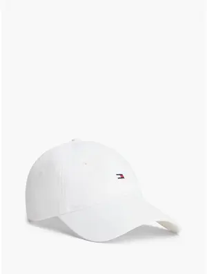 Tommy Hilfiger Baseball Cap With Embroidered Flag Logo - Faded Indigo