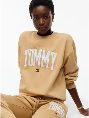 Tommy Hilfiger Varsity Logo Crewneck Sweatshirt