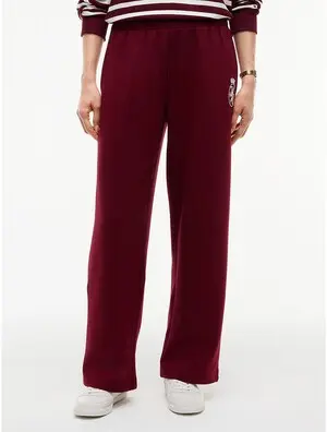 Tommy Hilfiger Varsity Crest Wide Leg Sweatpants