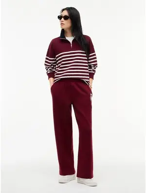 Tommy Hilfiger Varsity Crest Wide Leg Sweatpants