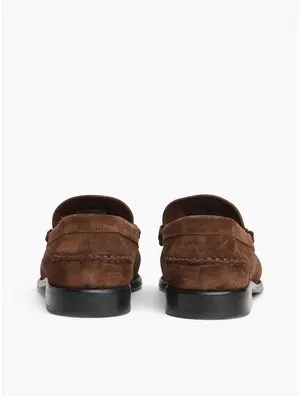 Tommy Hilfiger Suede Penny Loafers