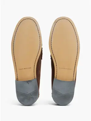 Tommy Hilfiger Suede Penny Loafers
