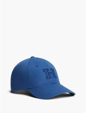 Tommy Hilfiger Embroidered H-logo Baseball Cap - Petrol Blue