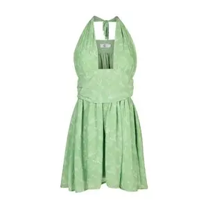 THE GT ATELIER Floral Mini Dress - Green