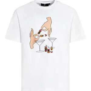 THE GT ATELIER Mixed Feelings T-shirt - White