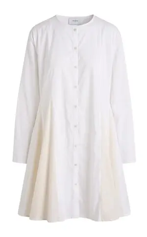 Merlette Rosaura Cotton Mini Dress - White