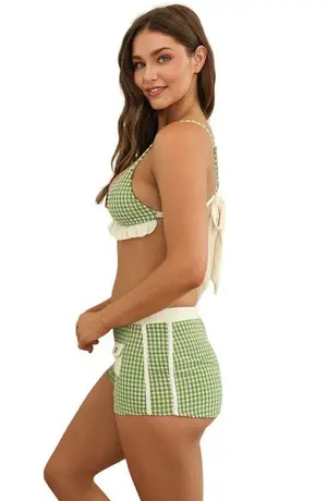 DIPPIN DAISY'S Chez Black Micro Swim Shorts - Eze