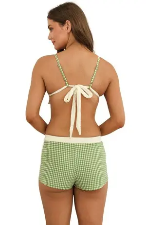 DIPPIN DAISY'S Chez Black Micro Swim Shorts - Eze