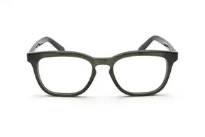MAISON MARGIELA 52mm Square Optical Glasses - Green