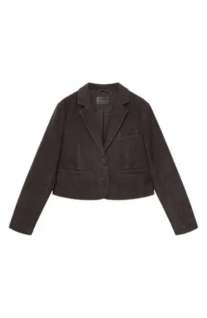 ALLSAINTS Apton Leather Blazer