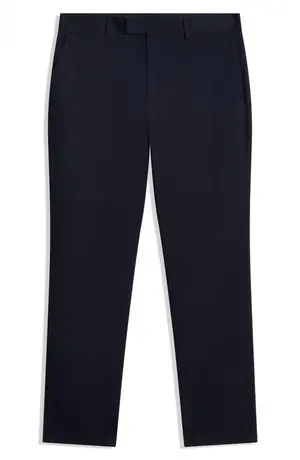 Ted Baker London Howeton Stretch Cotton Trousers - Navy