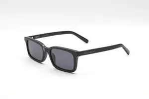 MAISON MARGIELA 54mm Rectangular Sunglasses - Noir