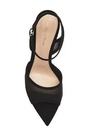 GIANVITO ROSSI Dorotea Mesh Platform Sandal