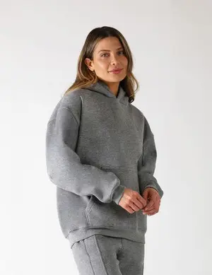 GLYDER Buffalo Hoodie - Carbon Heather