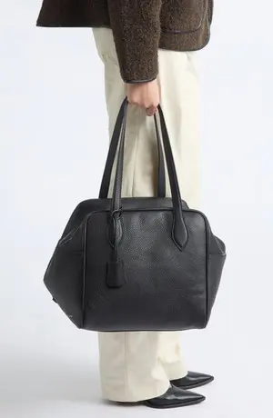 Altuzarra Maxi Cubetto Shoulder Bag - Black