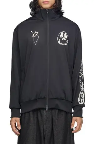 Y3 Chito Graphic Track Jacket - Black