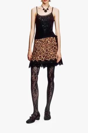 Anna Sui Deco Tees Camisole - Black