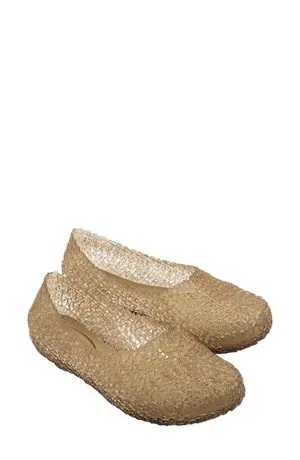 Melissa Campana Papel Hug Flat - Clear Beige