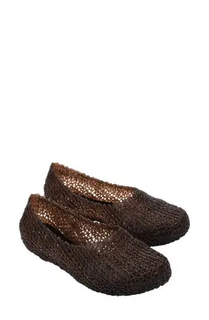 Melissa Campana Papel Hug Flat - Clear Brown