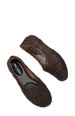 Melissa Campana Papel Hug Flat - Clear Brown