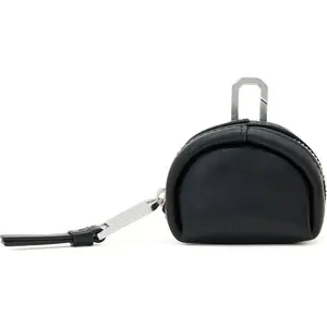 ALLSAINTS Rosalie Leather Airpod Case Black