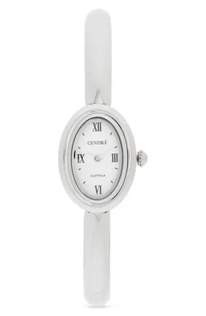 CENDRE Kate Oval Bangle & Link Bracelet Watch