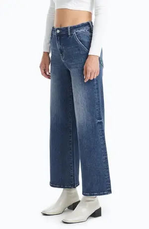 BAYEAS High Waist Wide Leg Flare Jeans