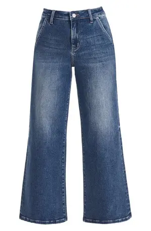 BAYEAS High Waist Wide Leg Flare Jeans