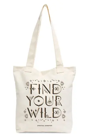 Spiritual Gangster Find Your Wild Essential Tote