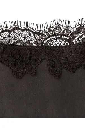 Mango Lace Satin Camisole