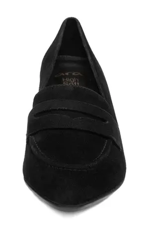 ARA Ambrosia Pointed Toe Block Heel Pumps