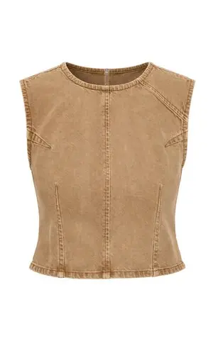 DALA Angle Denim Tank Top