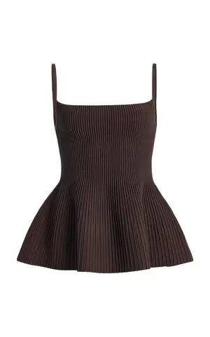 DL1961 Peplum Tank Instasculpt™ Rib