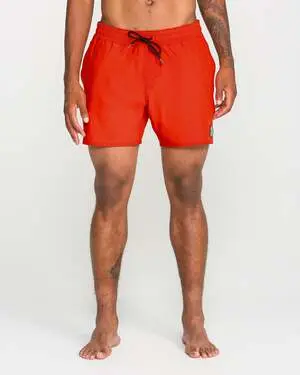 Volcom Lido Solid Trunks - Tangerine