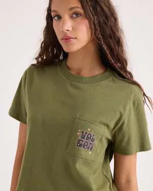 Volcom Super Melt Pocket Dial Tee