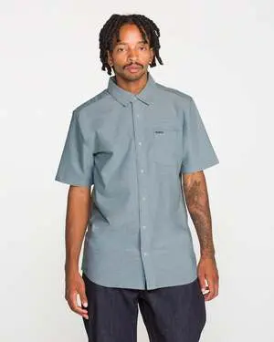 Volcom Everett Oxford Ii Short Sleeve Shirt