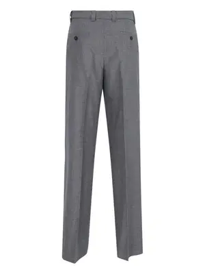 Incotex Neera" Wide Leg Virgin Wool Pants