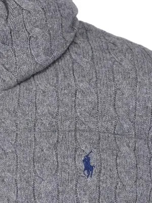 Polo Ralph Lauren Down Jacket In Wool And Cashmere