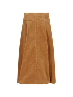 Polo Ralph Lauren Corduroy Midi Skirt
