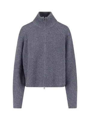 LISA YANG Sadie Cashmere Zip Cardigan