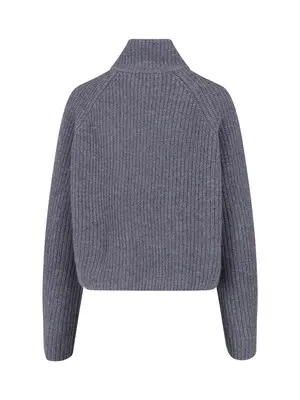 LISA YANG Sadie Cashmere Zip Cardigan